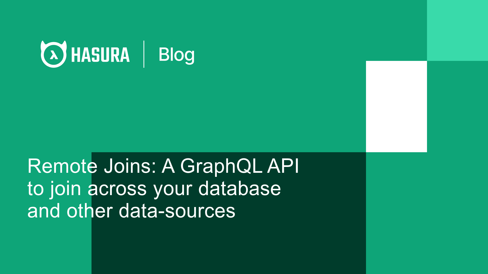 Remote Joins A Graphql Api To Join A Database And Other Data Sources